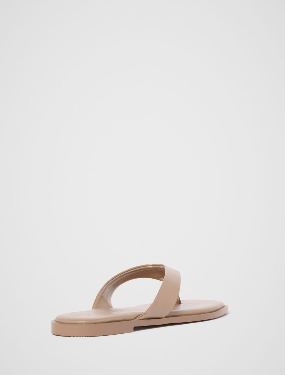 Fae Thong Flat Sandal Beige | Forever New