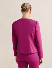 Farrah Fitted Blazer Precious Ruby Suit | Forever New