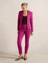 Farrah Fitted Blazer Precious Ruby Suit | Forever New